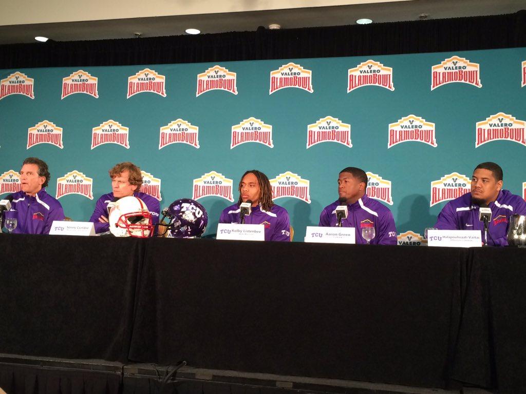 Boykin news dominates TCU offensive press conference | TCU 360
