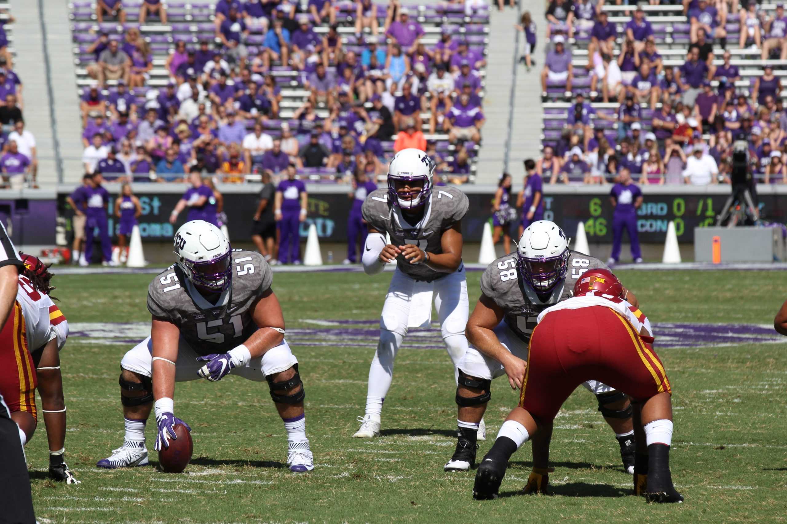 TCU takes care of business in first half against Iowa State | TCU 360