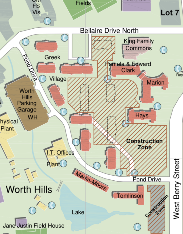 Construction causes some Greek housing residents to walk farther ...