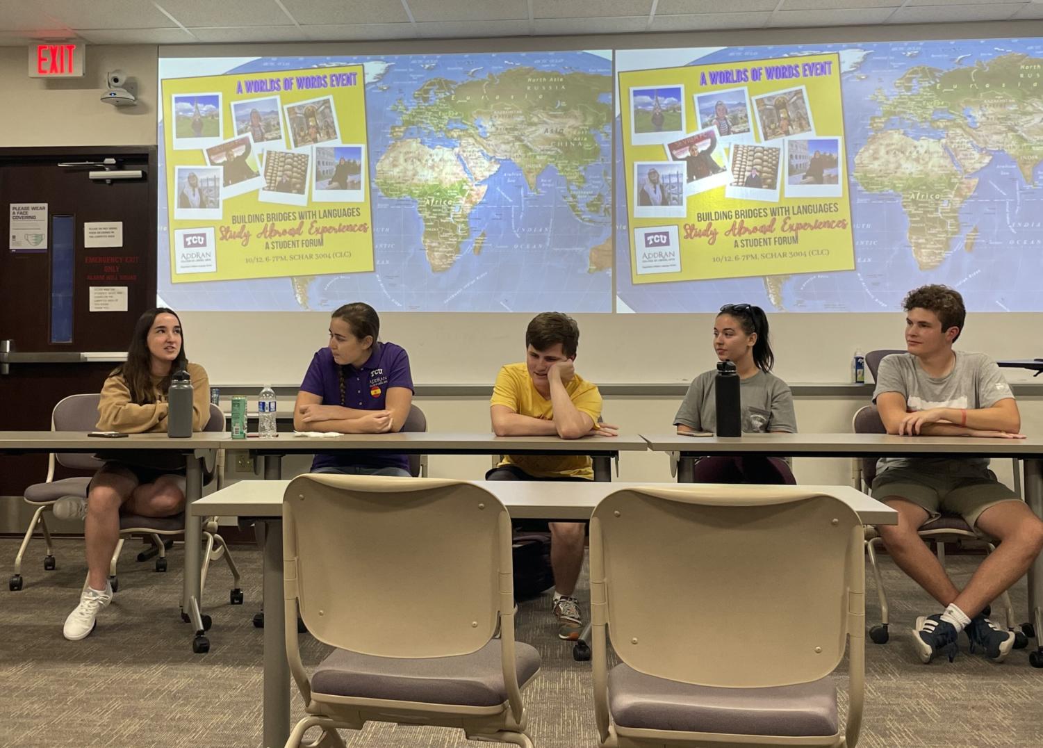 Student panel encourages students to study abroad | TCU 360