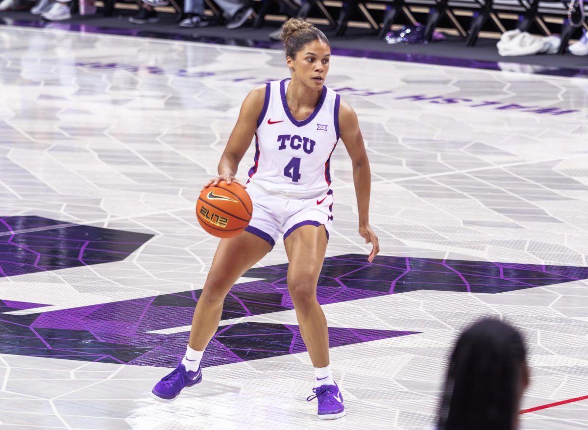 TCU women's basketball records 3-0 with a 59-point win against Texas ...