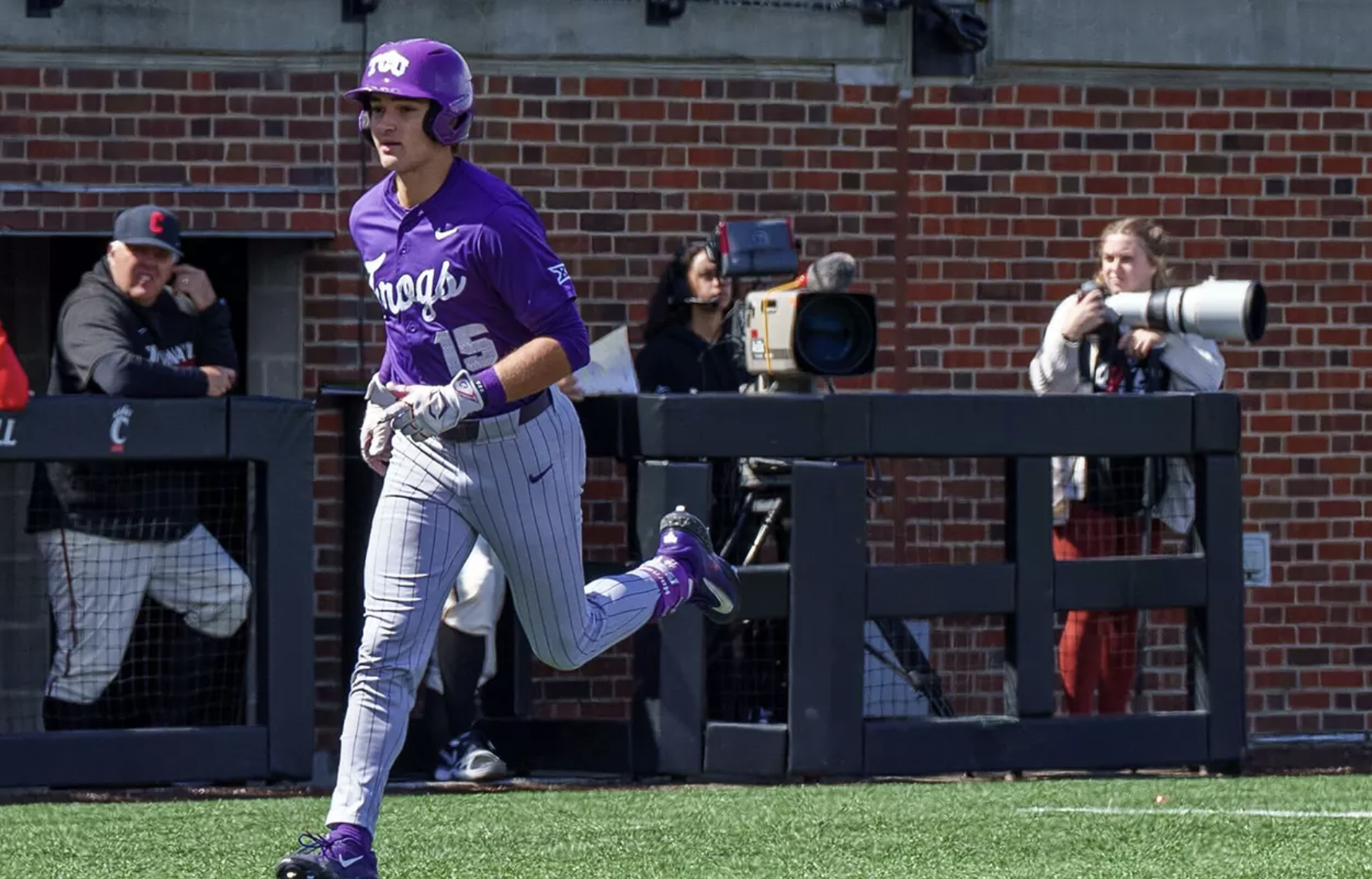 Cole Cramer's big day propels TCU to a sweep over University of San ...